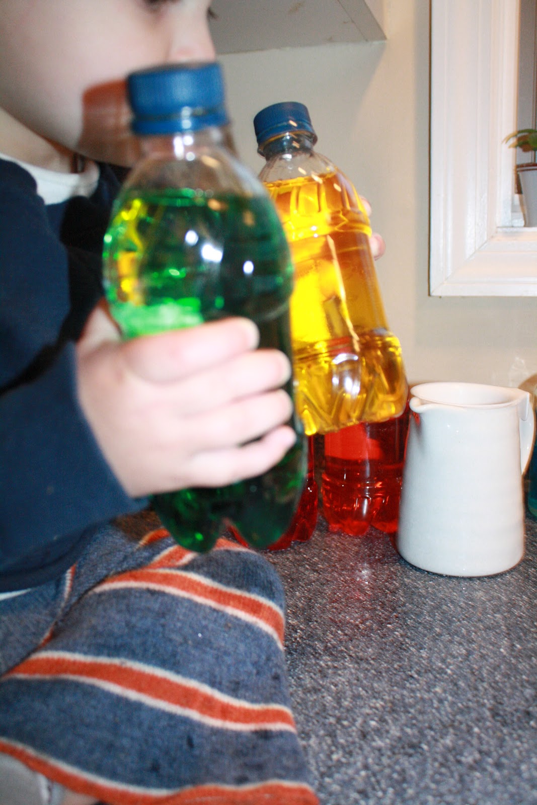 Naturally Curious: Making Rainbow Shaky Bottles