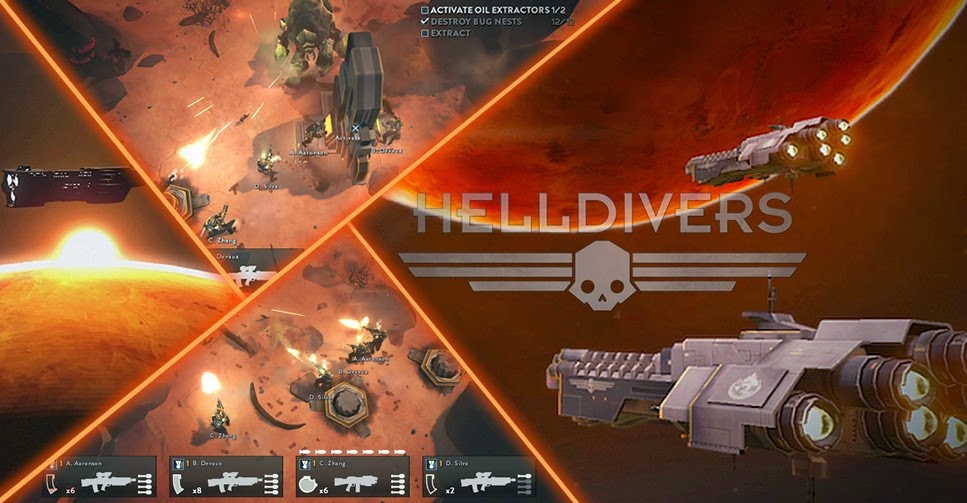Análise: Helldivers (PS4/PS3/PS Vita) é uma guerra intergalática cheia ...