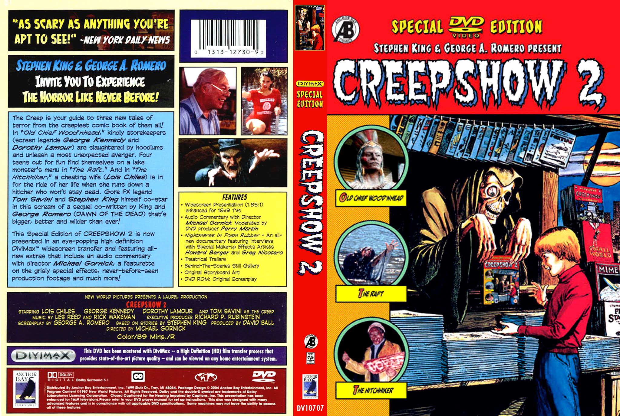The Horrors of Halloween: CREEPSHOW (1982) & CREEPSHOW 2 (1987) VHS ...