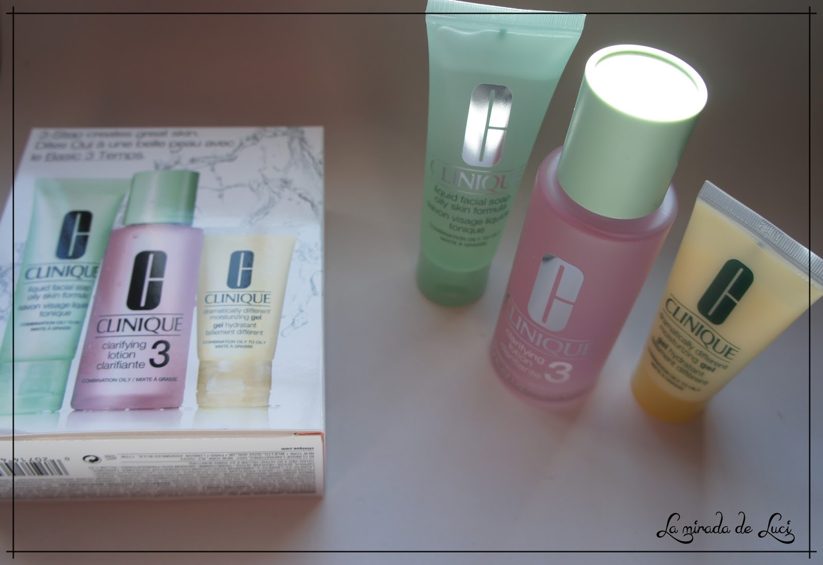 Los 3 pasos de CLINIQUE