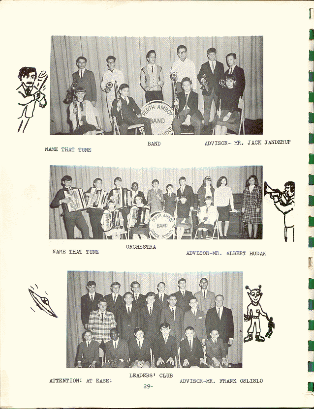 Historic Perth Amboy Virtual Museum: Shull School Yearbook 1966 - Part 4