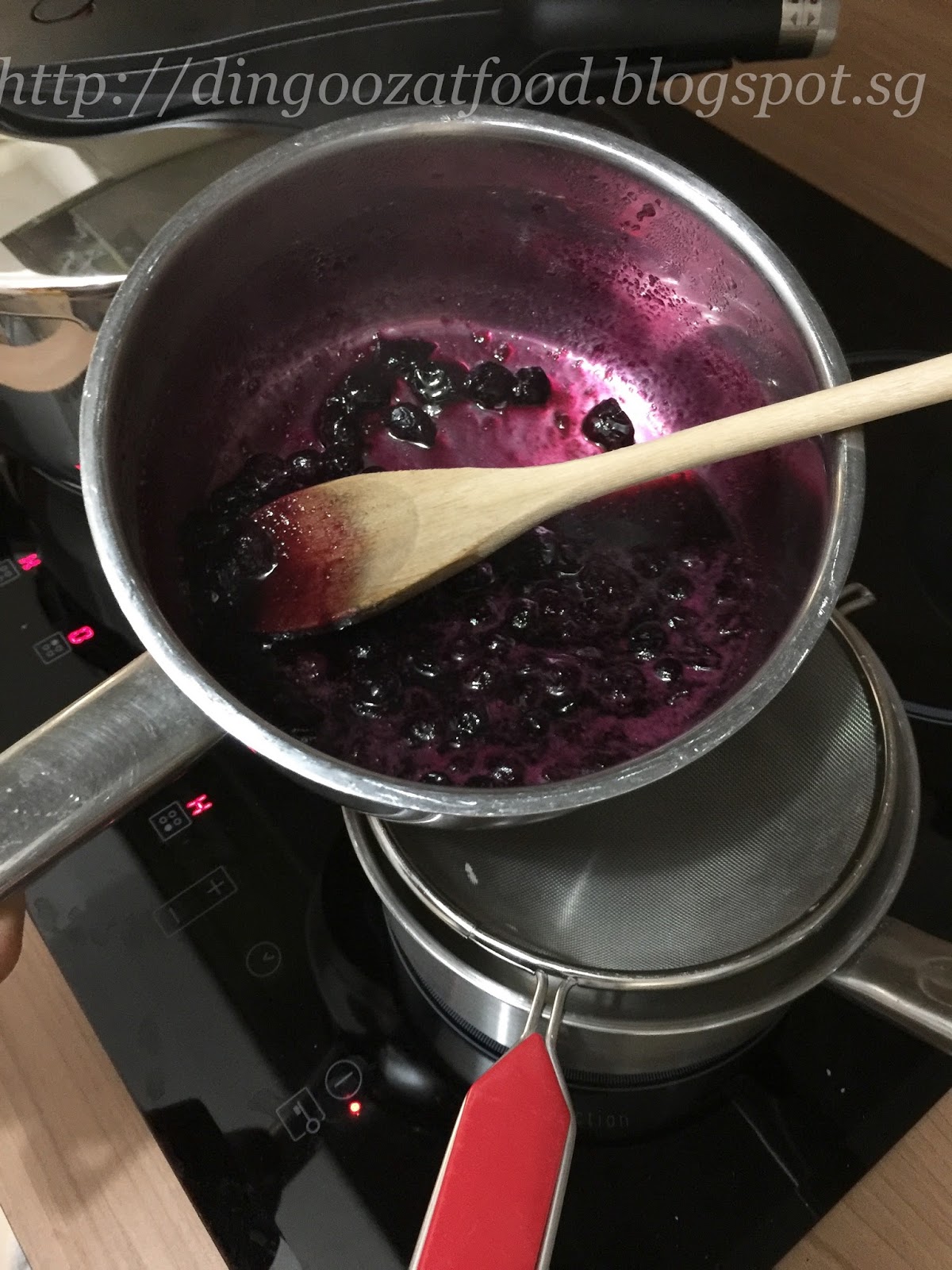 Miki's Food Archives : Blueberry Toppings