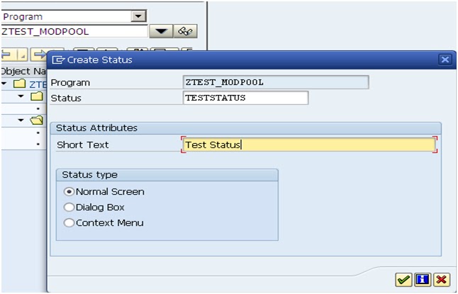 SAP Blogs: Step by Step Module pool program