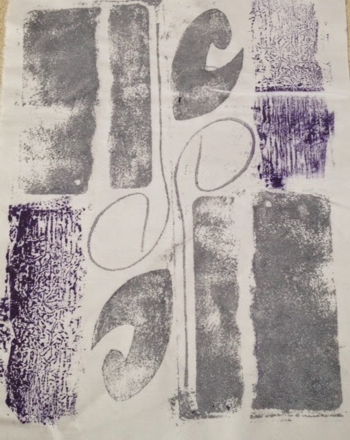 Collagraph Prints - element15
