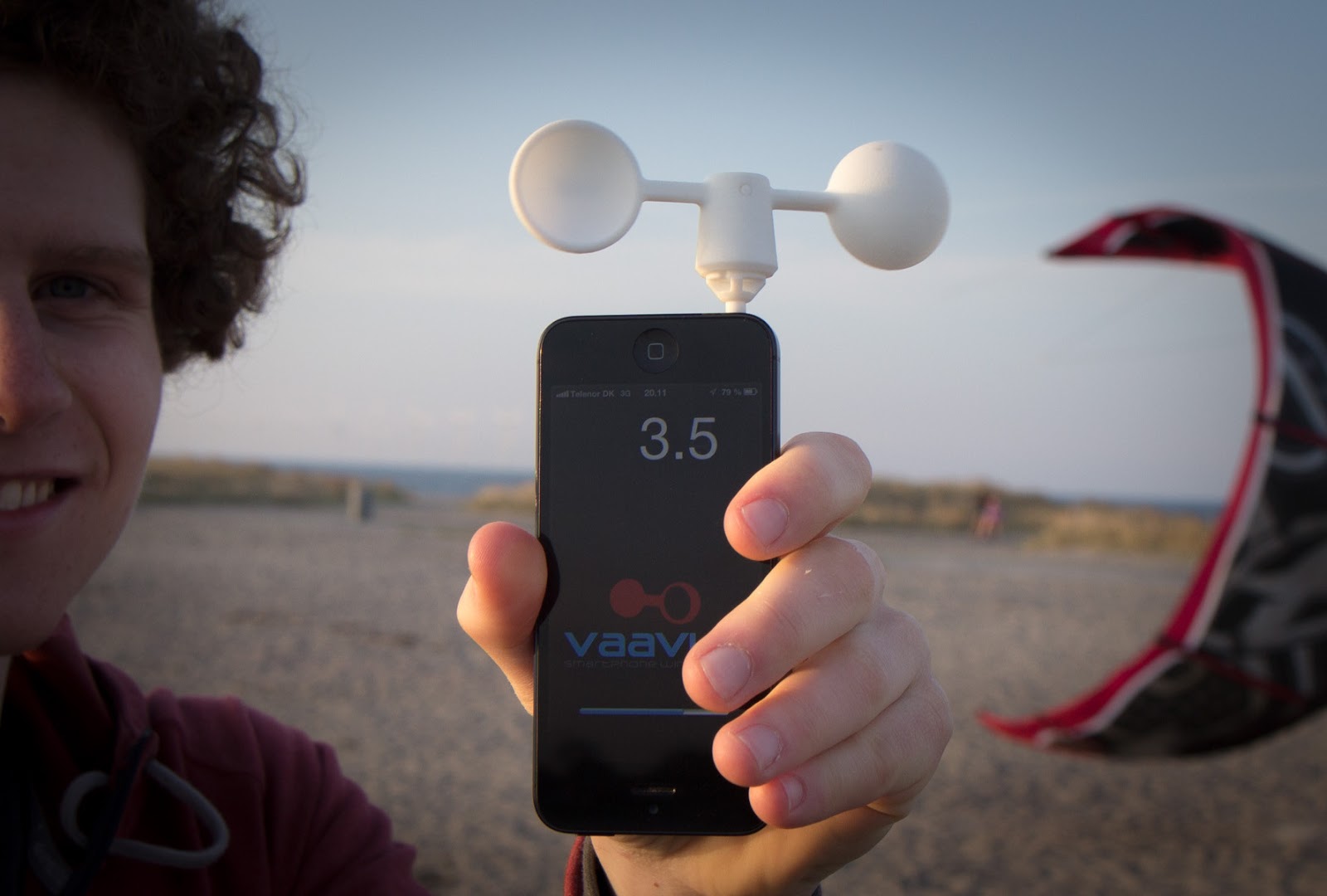 Anemómetro para iPhone | La Guarida Geek
