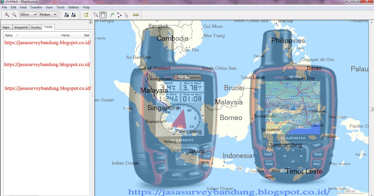 TUTORIAL - CARA DOWNLOAD DATA GPS GARMIN Basic) - Manfaat Jasa Pemetaan ...