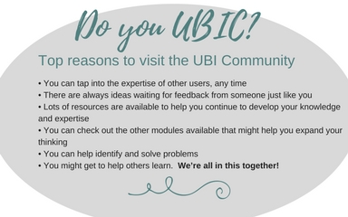 UVA Finance: UBIC: Come for the information, stay for the Community support