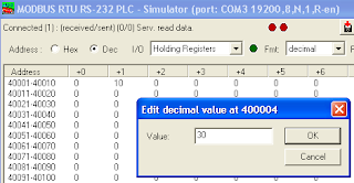 Modbus RTU Simulation - HadiSCADA
