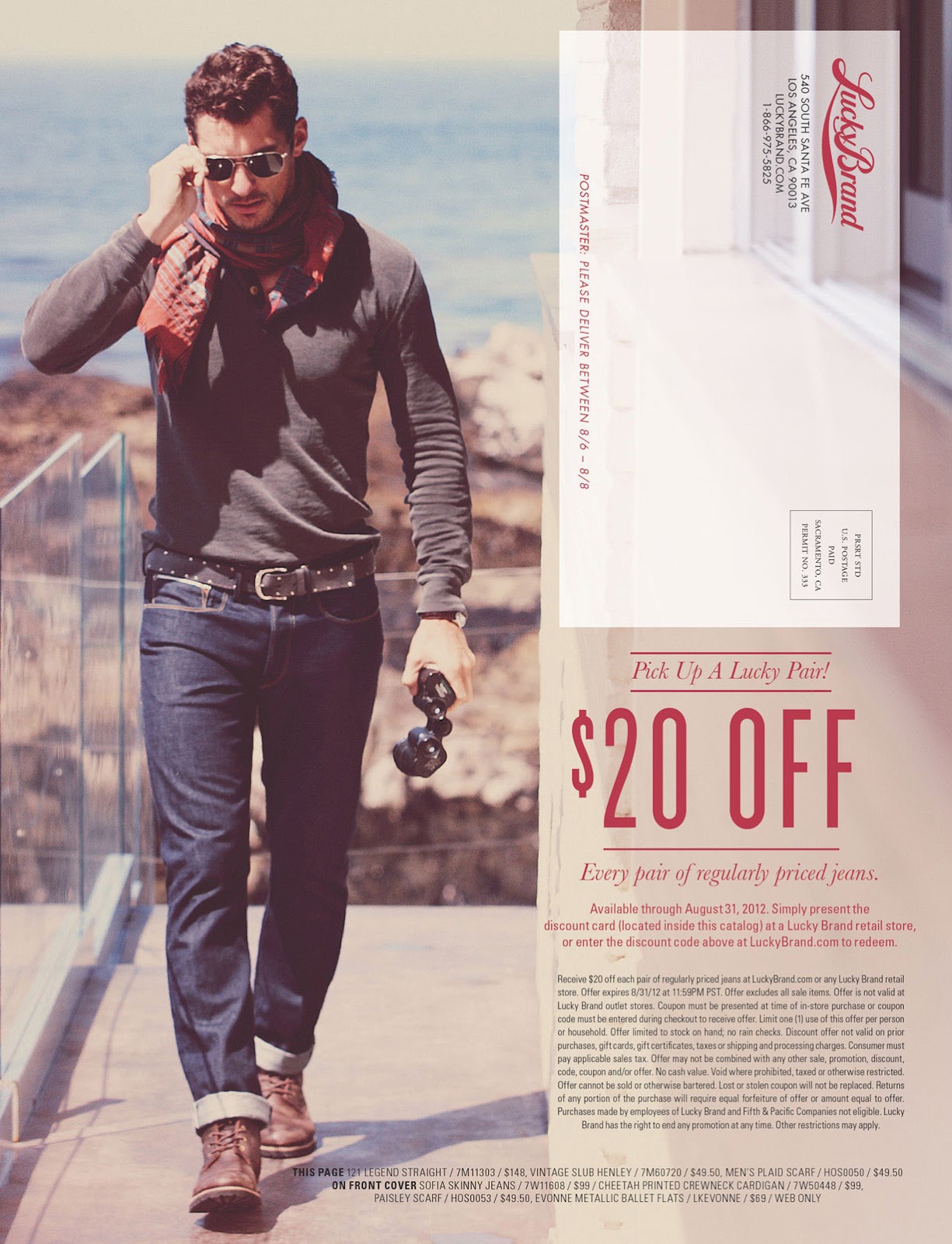 David Gandy -Source-: David Gandy for Lucky Brand F/W 2012 Campaign ...