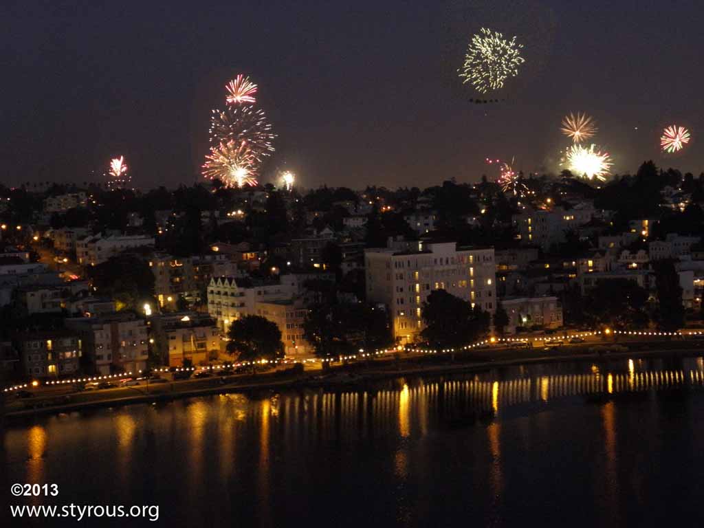 The Styrous® Viewfinder: Lake Merritt ~ 4th of July, 2013