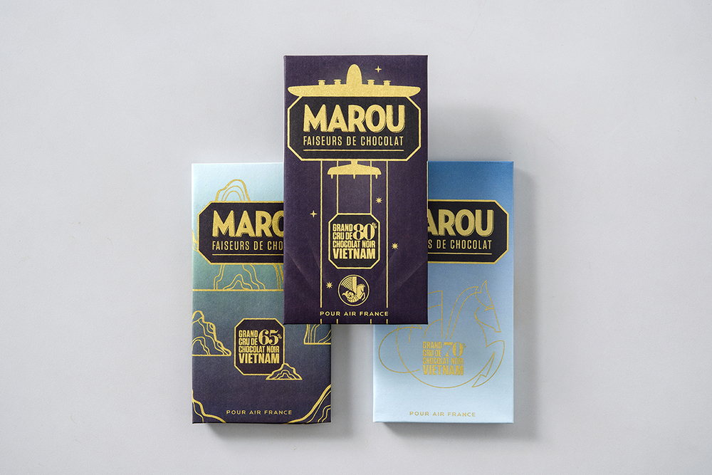 Marou Chocolate for Air France on Packaging of the World - Creative ...