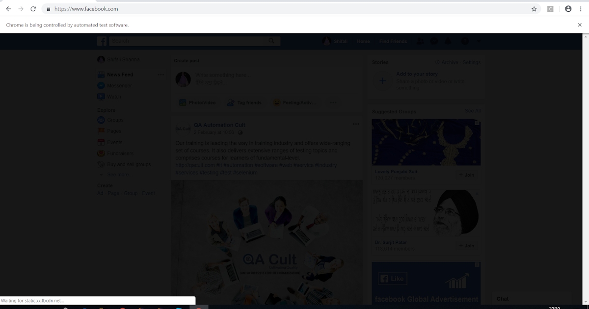 How to escape black screen of browser