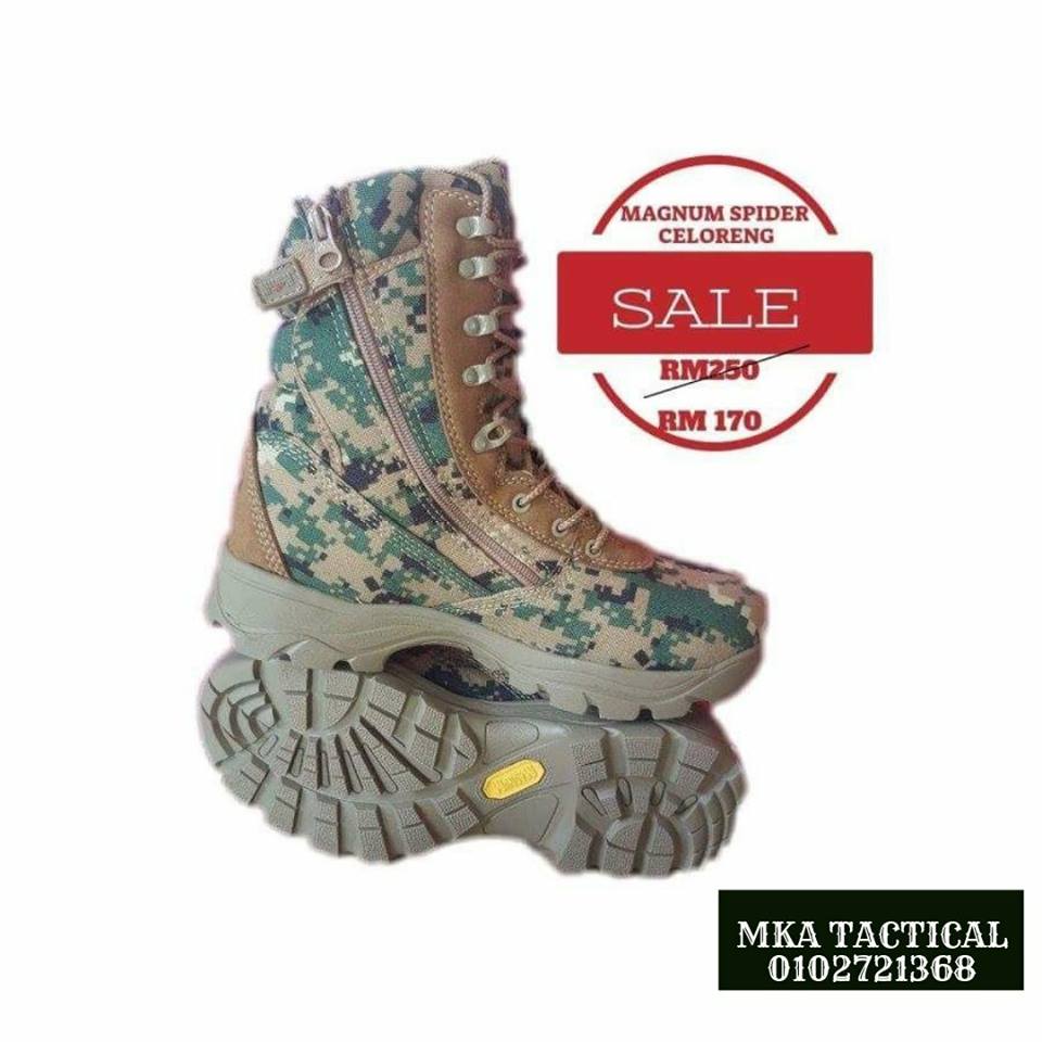 TACTICAL AND OUTDOOR: Kasut Operasi Kuala Lumpur