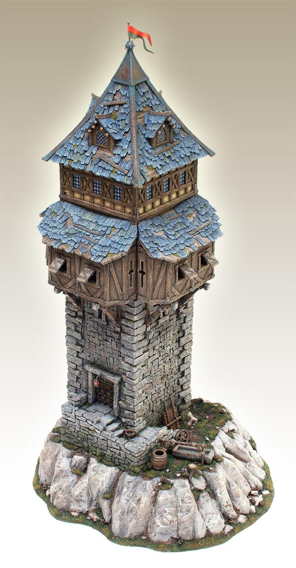 defensive tower | Guard tower, Medieval house, Medieval tower