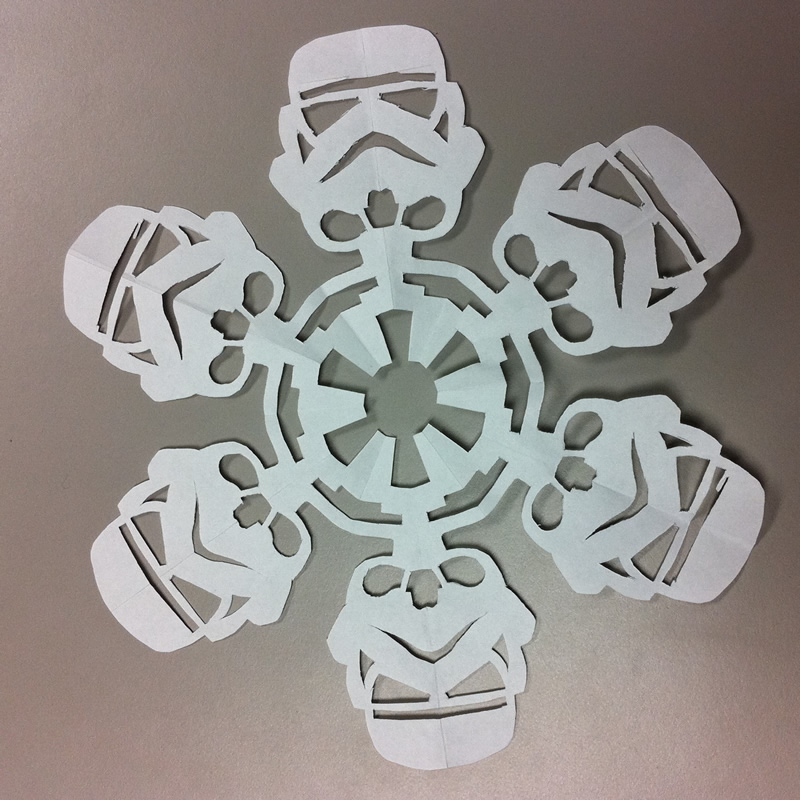 CONTROLLING Craziness: Star Wars Snowflakes