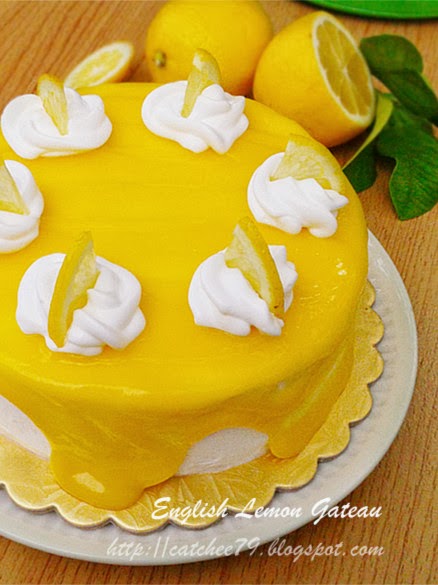 只想让自己快乐～: 生日蛋糕 。 英式柠檬蛋糕 English Lemon Gateau