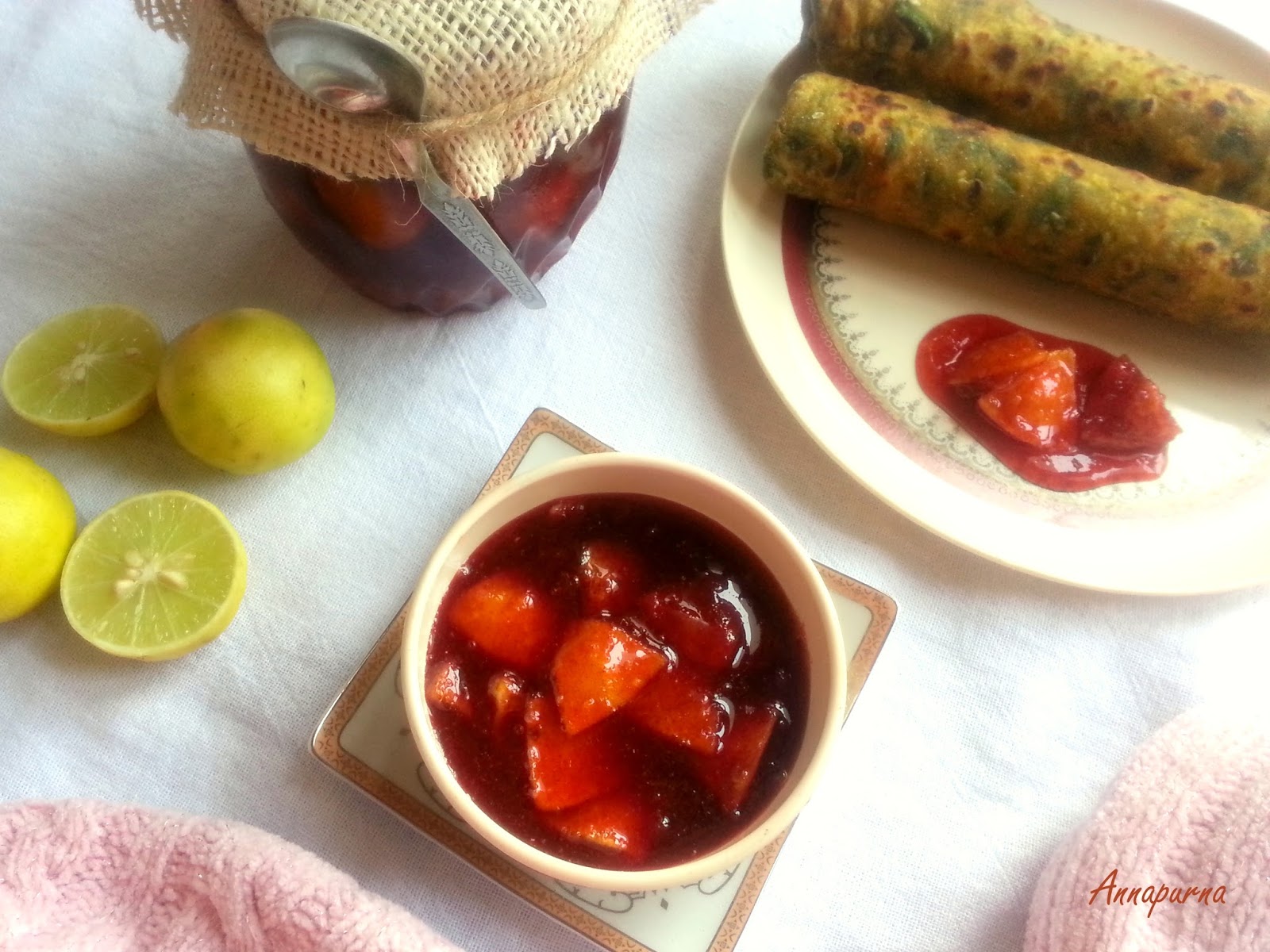 Annapurna: Instant Lemon Pickle Recipe Without Oil