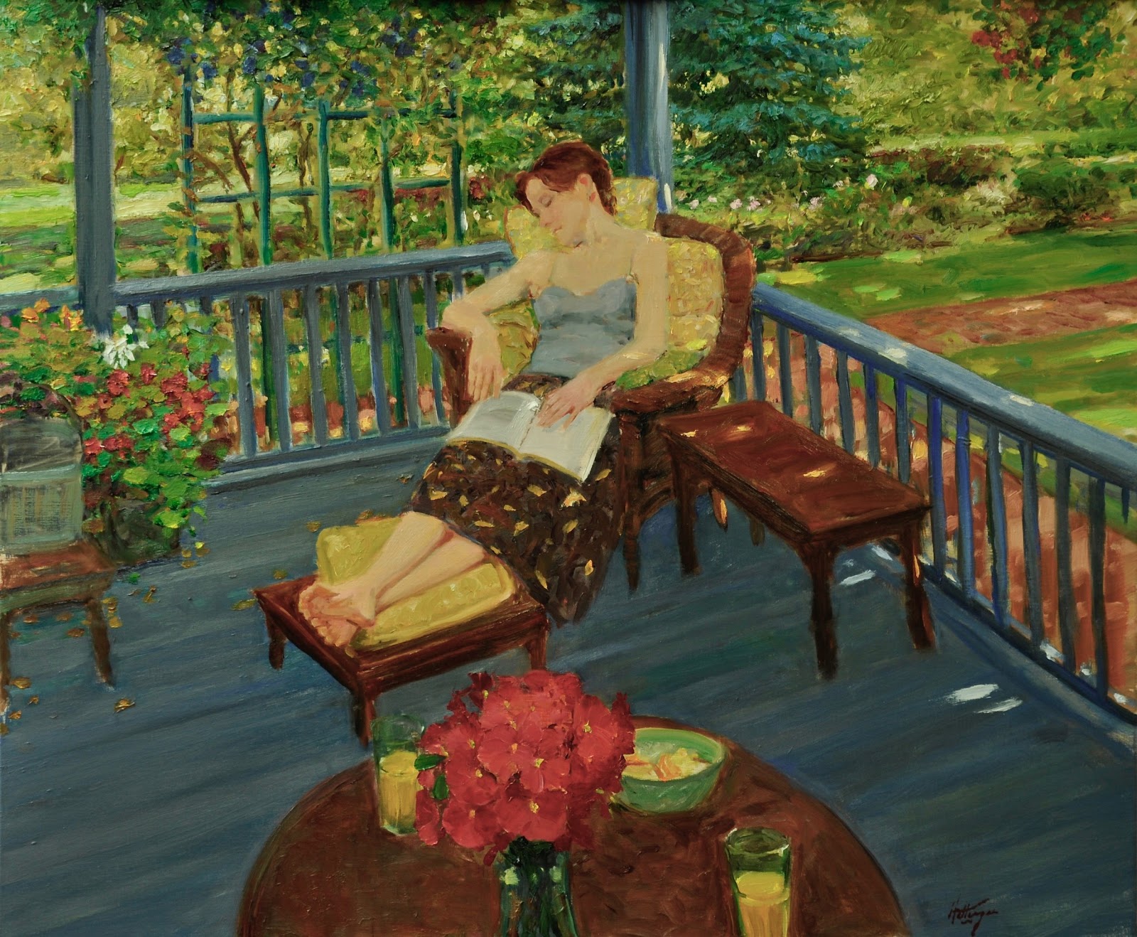 David Hettinger, 1946 | Impressionist painter : 네이버 블로그