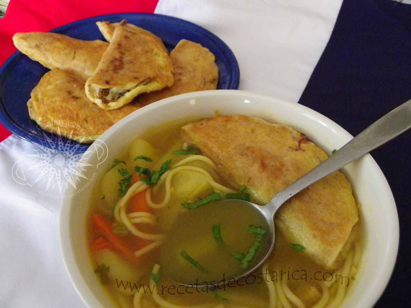 Cocina Costarricense: sopa de gallos