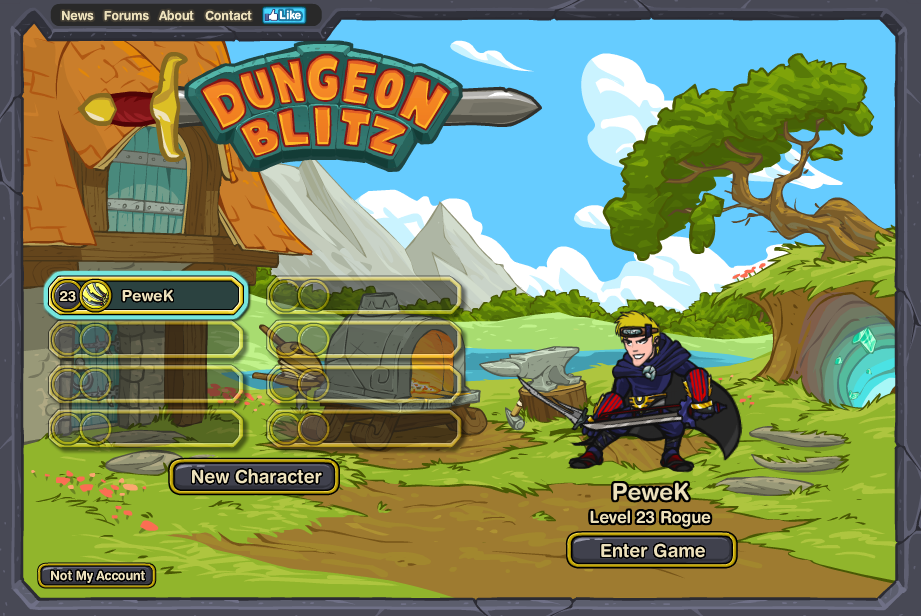 Mało znane gry - Dungeon Blitz