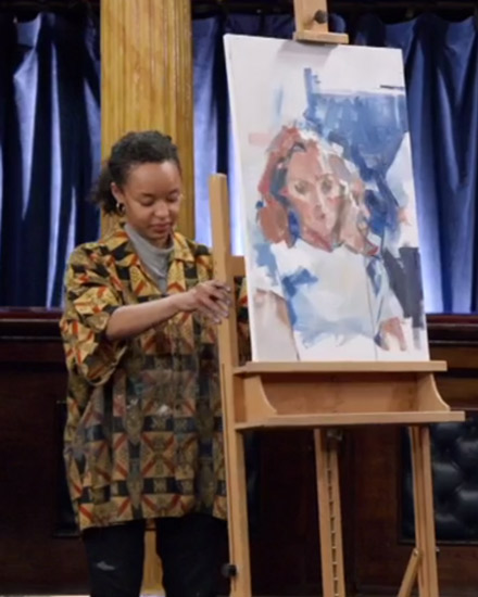 MAKING A MARK: Review: Semi Finals of Portrait Artist of the Year 2018