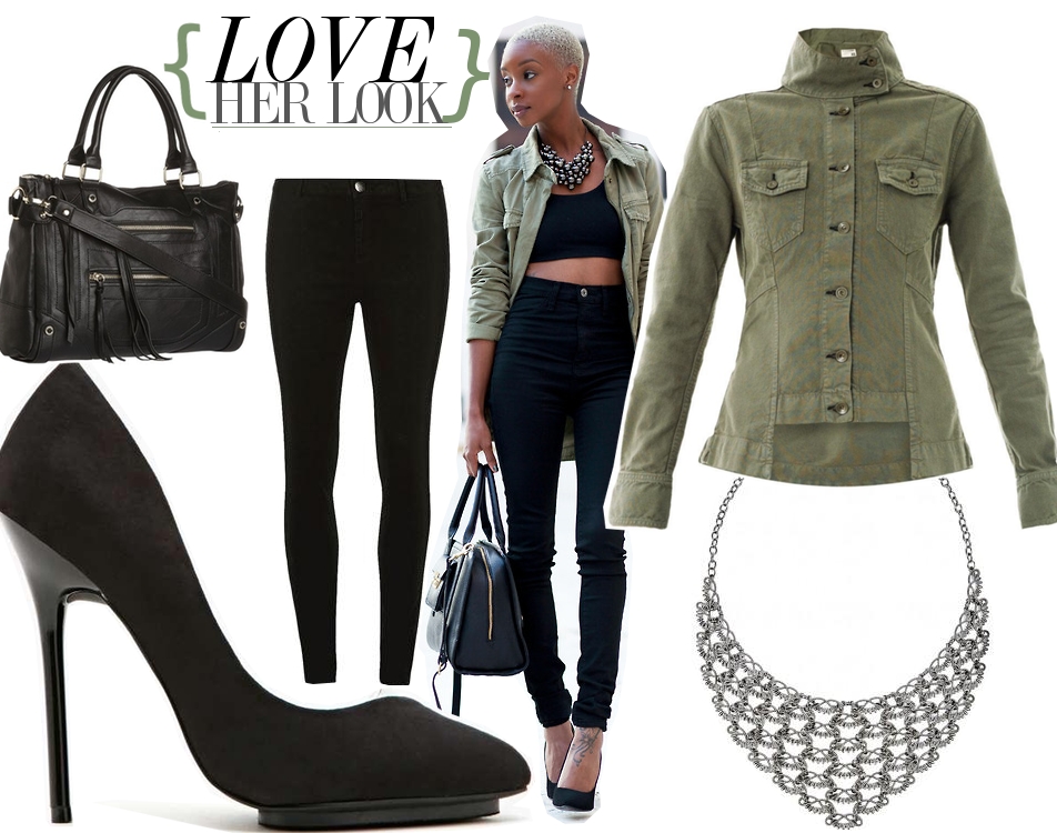 {Love Her Look} Army Chic — BELLEMOCHA.com