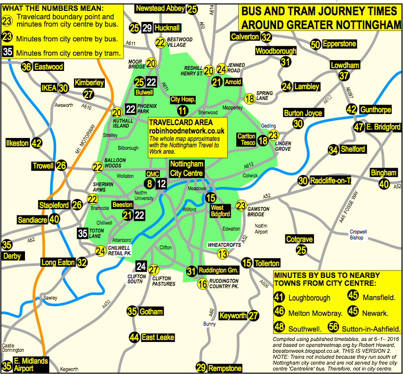 Beeston Week: Busting the Nottingham tram myth — bus and tram journey ...