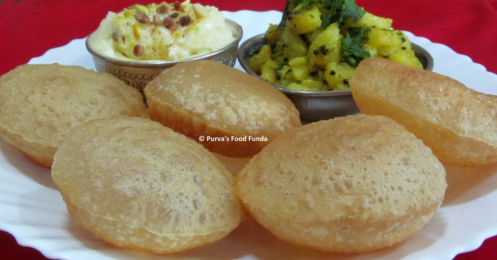 Food Funda: Puri ~ Indian Fried Wheat Puffed Bread