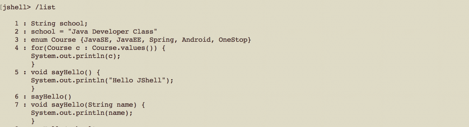 Myanmar Java User: JShell - Quick Start
