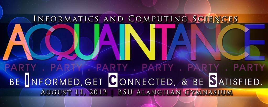 Hello World!: Acquaintance Backdrop