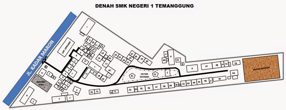 DENAH SMK NEGERI 1 TEMANGGUNG - SARWO PRIYANTO