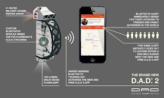 Defense Alert Device $129 arv- self defense/light combo-1-US-Ends 9/18 ...