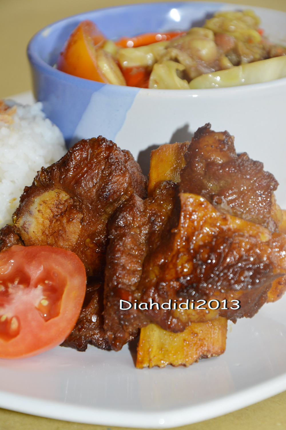 Diah Didi's Kitchen: Tongseng Iga Bakar...