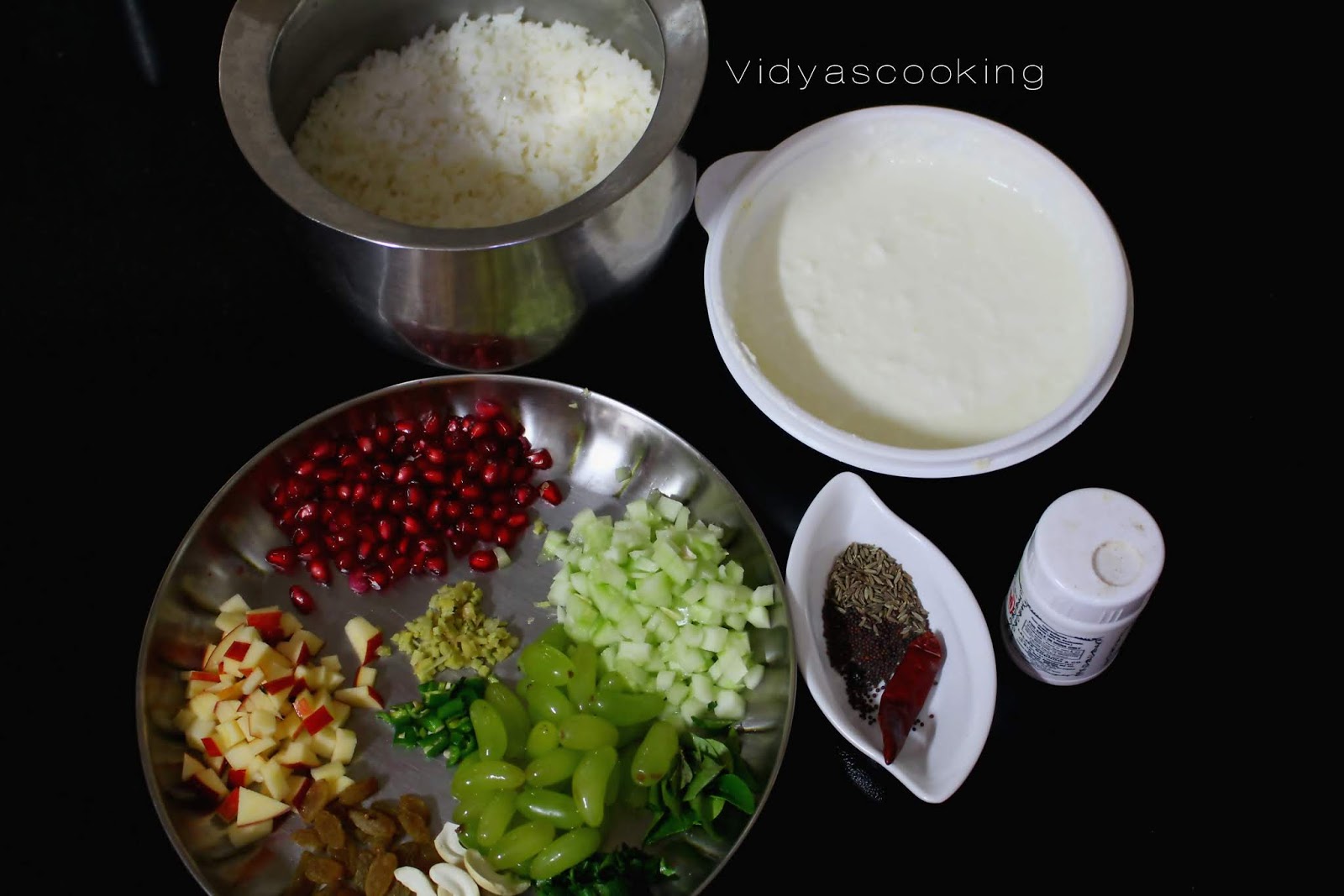 Festival Recipes: Fruit Curd Rice Recipe