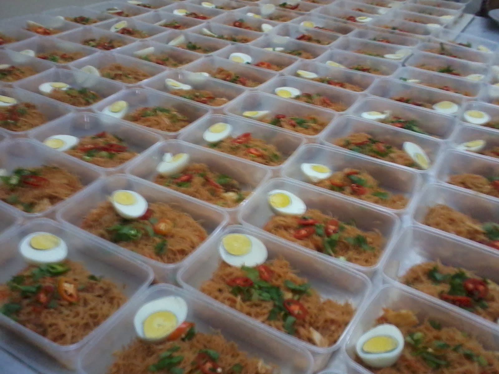 Tempahan bihun goreng 100 pack