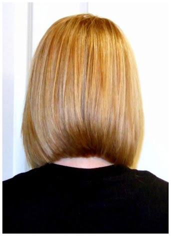 Back View of Medium Length Bob Hairstyle - live Style