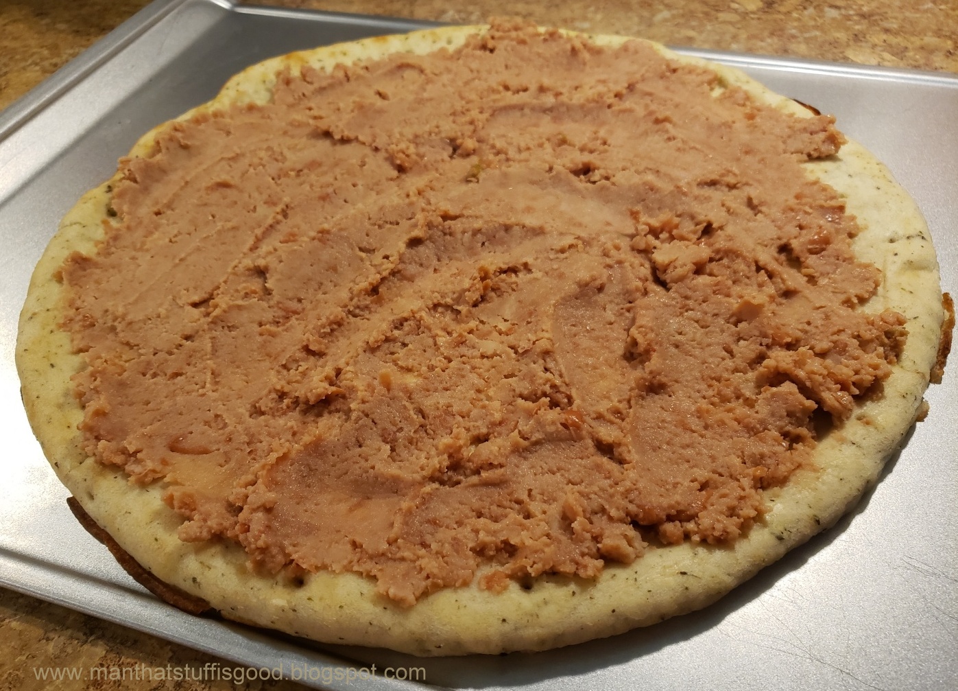 Double Stacked Mexican Pizza