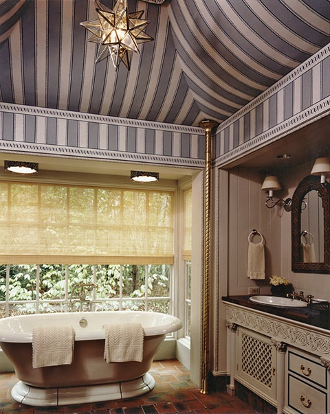 Eye For Design: Tented Ceilings......Add Some Drama To Your Interiors