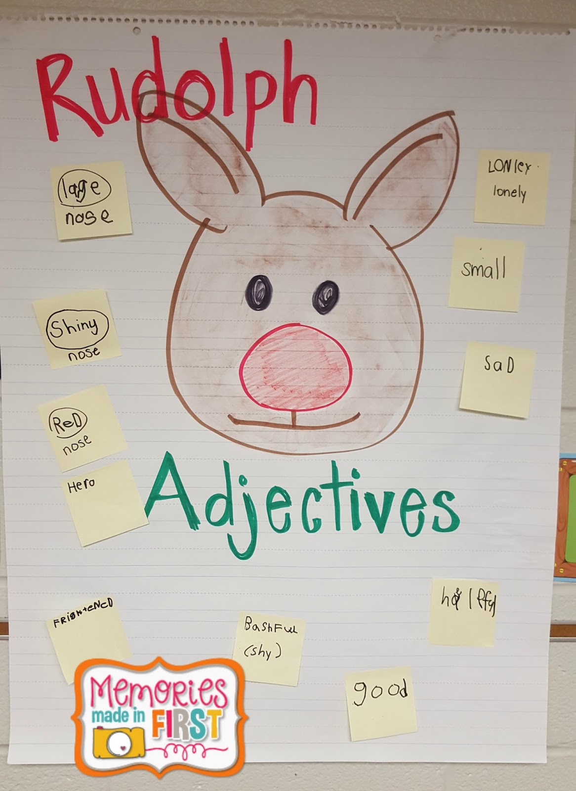 Memories Made in First: Rudolph the Red-Nosed Reindeer Day