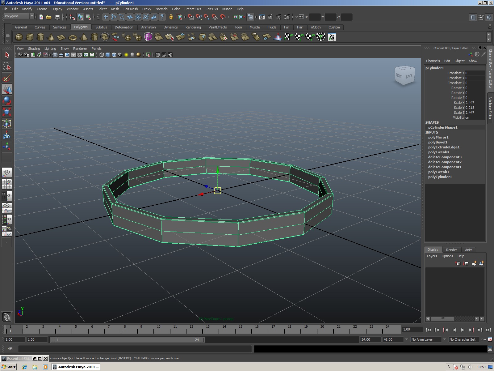 Nicholas Baker's Creative Studio For CGAA: Maya Exercise 2.0