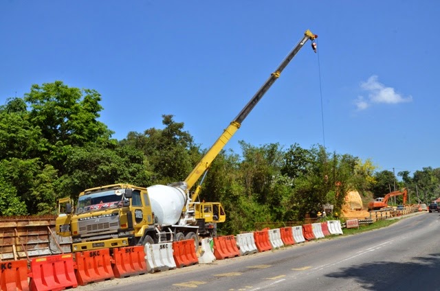 Construction of a new bridge at Dambai, Penampang, Sabah: DAMBAI ...