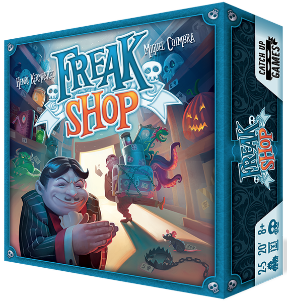 The Black Meeple: Juegos pequeños, Grandes juegos: Freak Shop