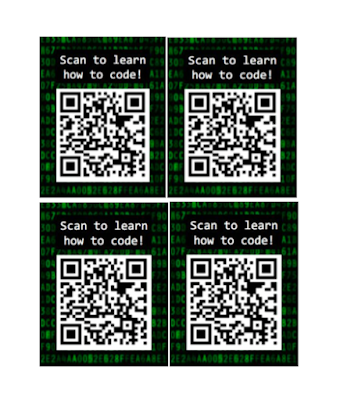 The Library Voice: Scan To "Learn How To Code".....Something Special To ...