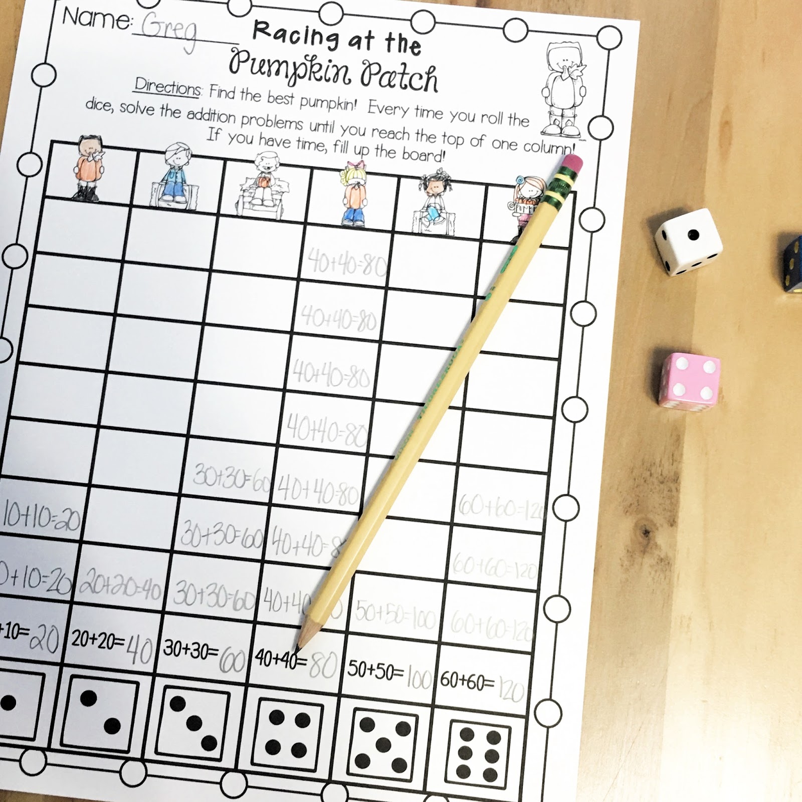 October Easy Prep Ideas - Queen of the First Grade Jungle