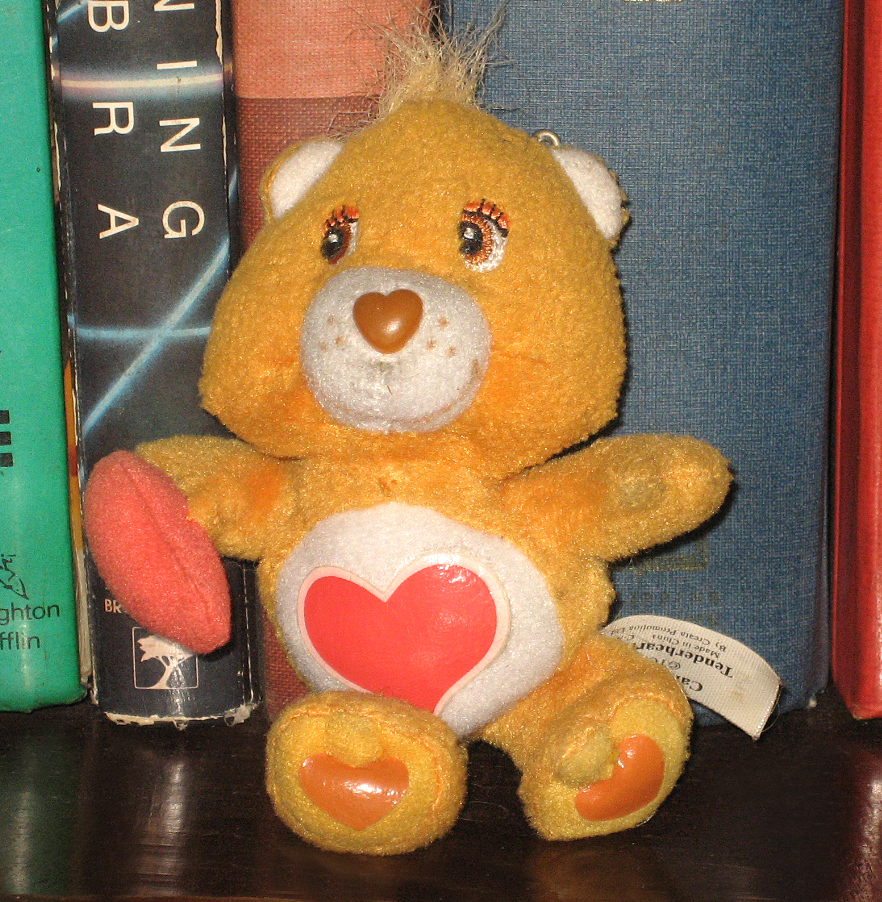 Percy's Fast Food Toy Stories : Orange Care Bear - McD