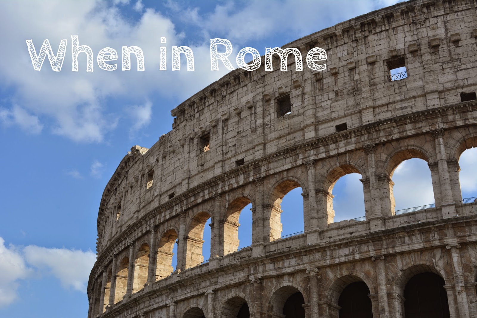 When in Rome… – Catherine Arnett