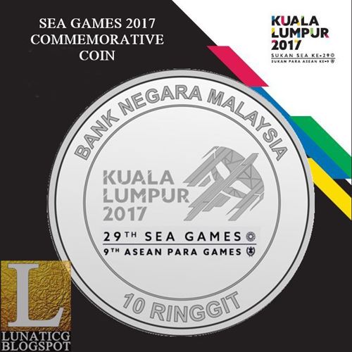 2017 SEA games coins launched by BNM | Lunaticg Coin