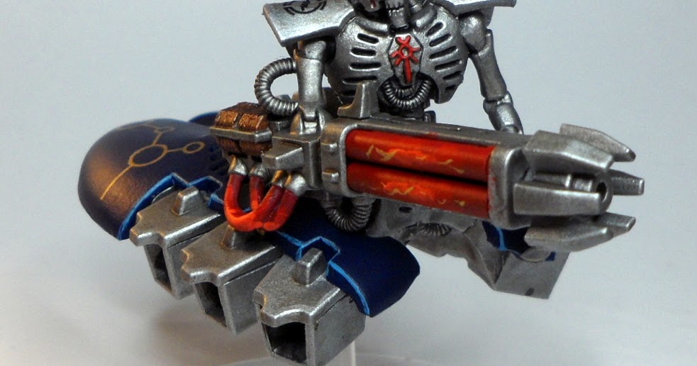 WeeMen: Necron Destroyer #5 w/ Gauss Cannon