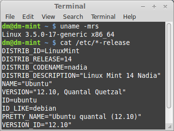 Cara Melihat Versi Kernel & Distro Di Linux Mint | DM31