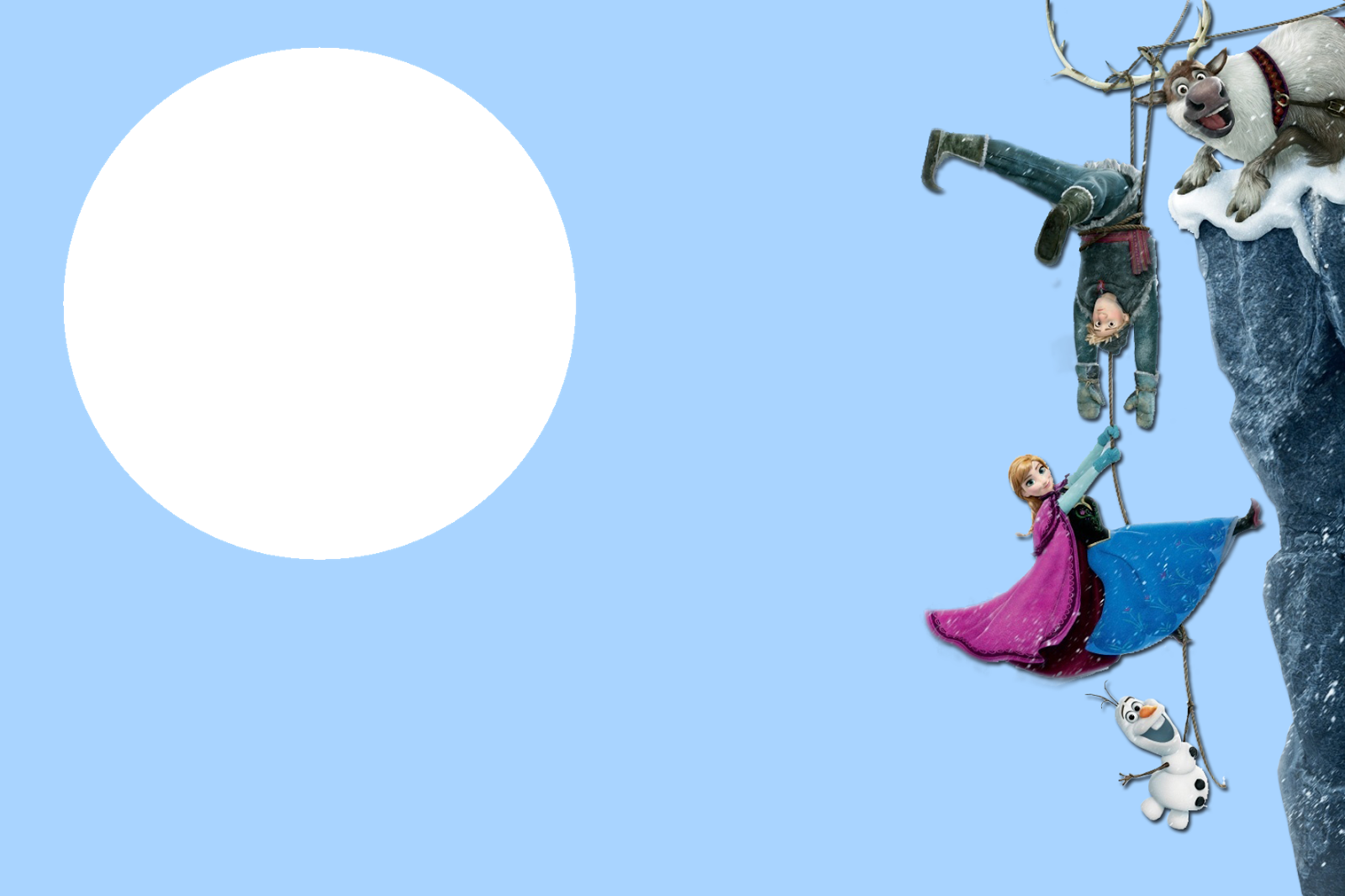 Frozen: Cute Free Printable Invitations. - Oh My Fiesta! in english